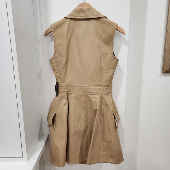 Louis Vuitton | Dresses | Nwt Louis Vuitton Doublebreasted Gabardine ...